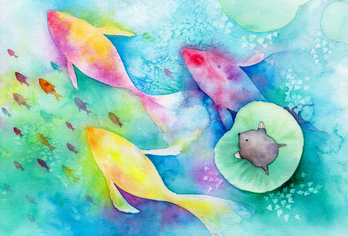 Float on water – LoCA.art